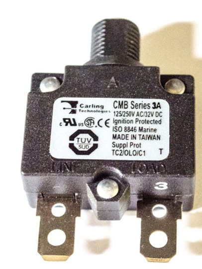 3 AMP Breaker – Inboard Parts HQ